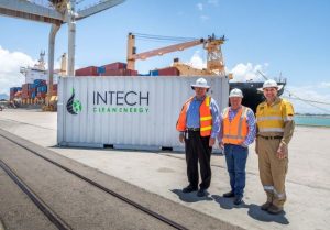 Intech Energy Container Arrives At Port Of Townsville - SolarQuotes Blog
