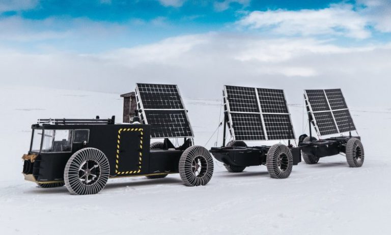 3D Printed Solar Powered Vehicle Bound For Antarctica