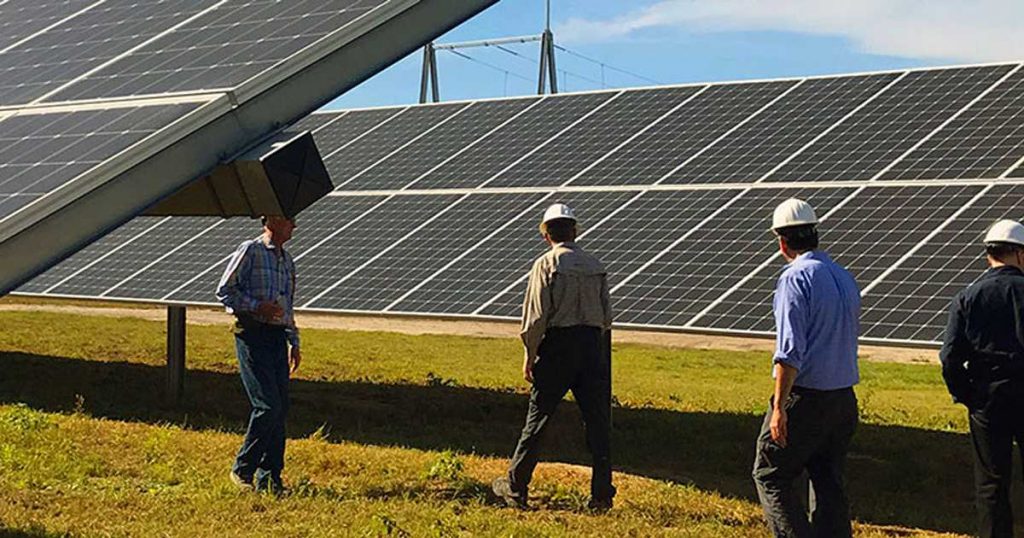 New Energy Solar Announces U.S. Solar Farm Completion