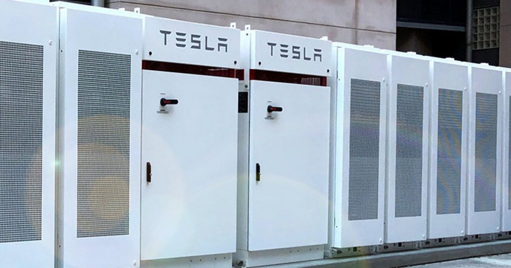 University Of Queensland Tesla Powerpack System Switched On