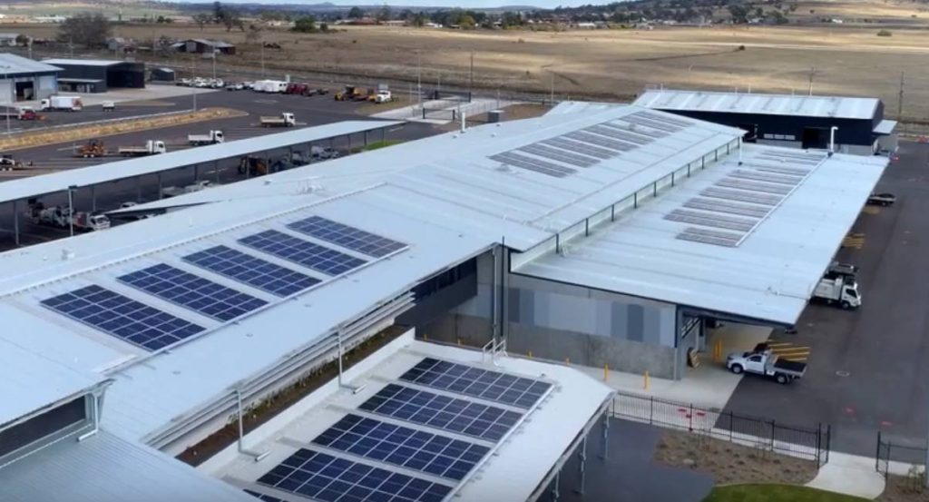 Toowoomba Council's Solar Powered Depot Officially Opened