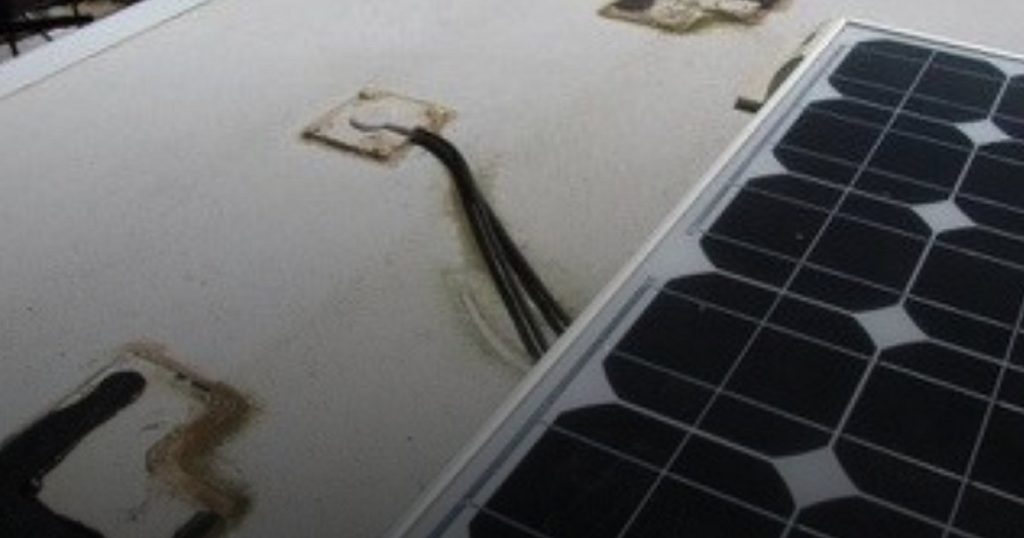 Caravan Solar Panels - Are Your Mounting Brackets Just Glued On?