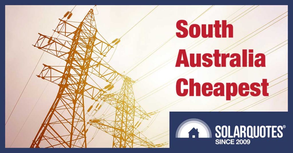 SA's Wholesale Electricity Prices Lowest In Nation Thanks To Renewables