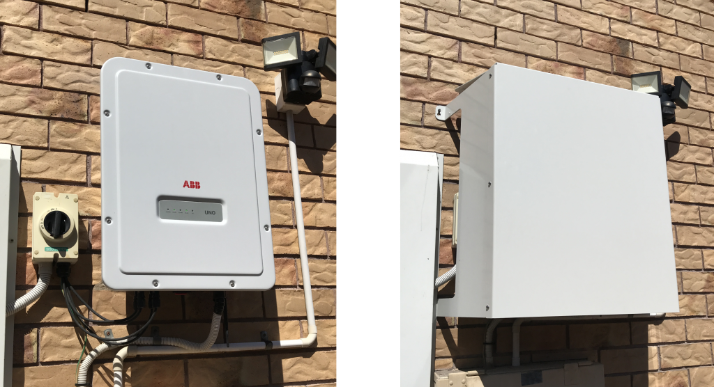 Shade Your Solar Inverter From The Australian Sun With A "Sunny Cover"