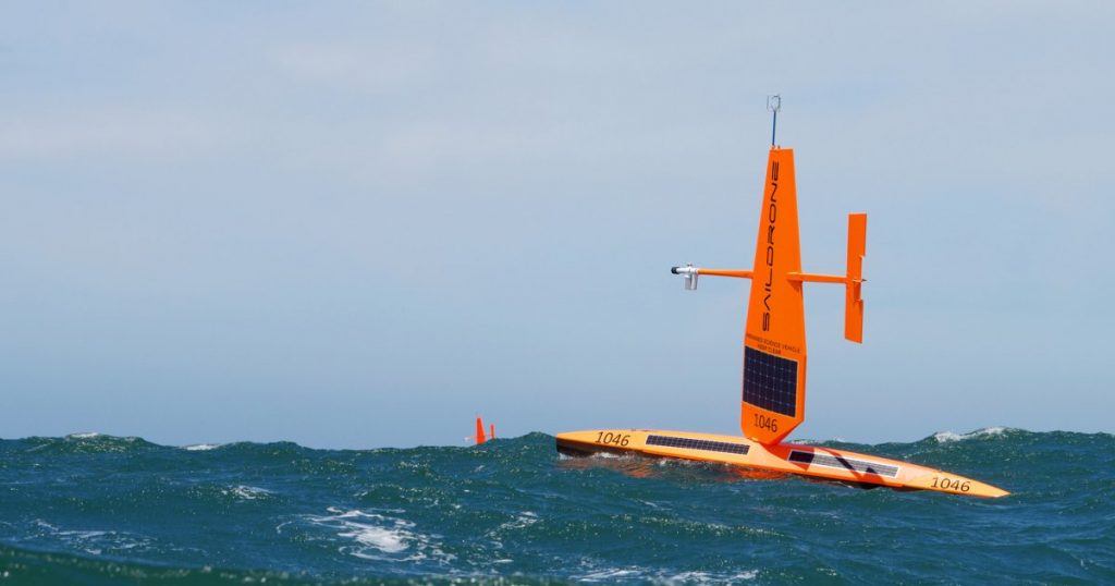 Solar-Assisted Saildrone Survives Hurricane Sam - SolarQuotes Blog