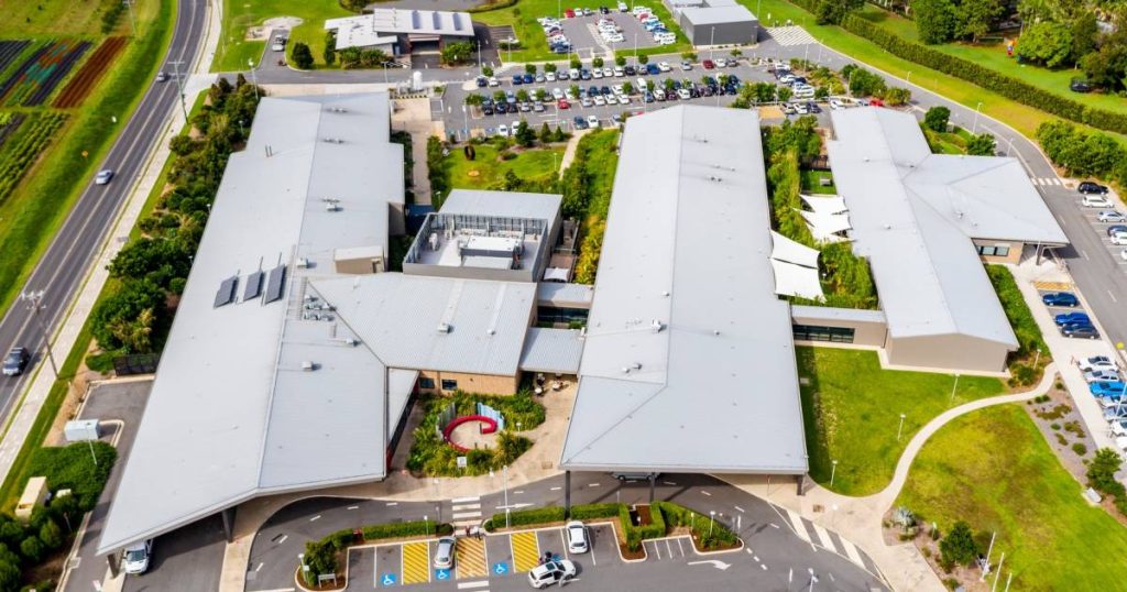 Big Solar Power System For Byron Central Hospital's Rooftop