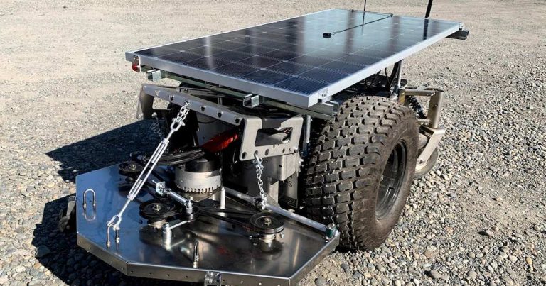 Directed Machines' Solar Power Assisted Land Care Robot