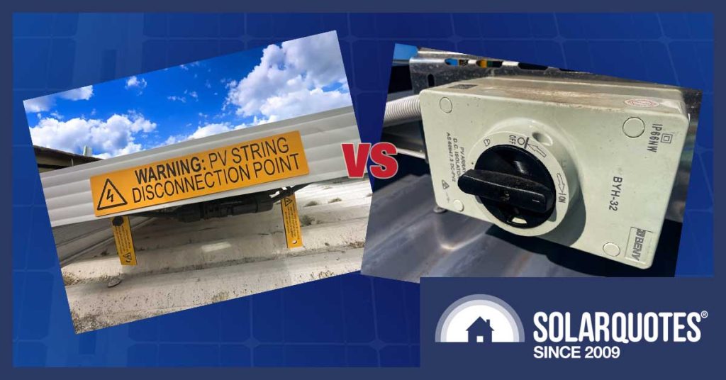 Disconnection Point Vs DC Isolator: A Solar Inspector's Experience