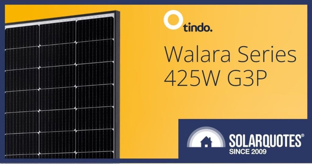 Australian Made: Tindo's New Walara Series Solar Panels