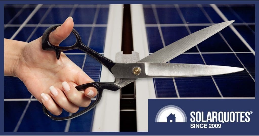 EnergyAustralia Takes Its Scissors To Solar Feed-In Tariff Rates