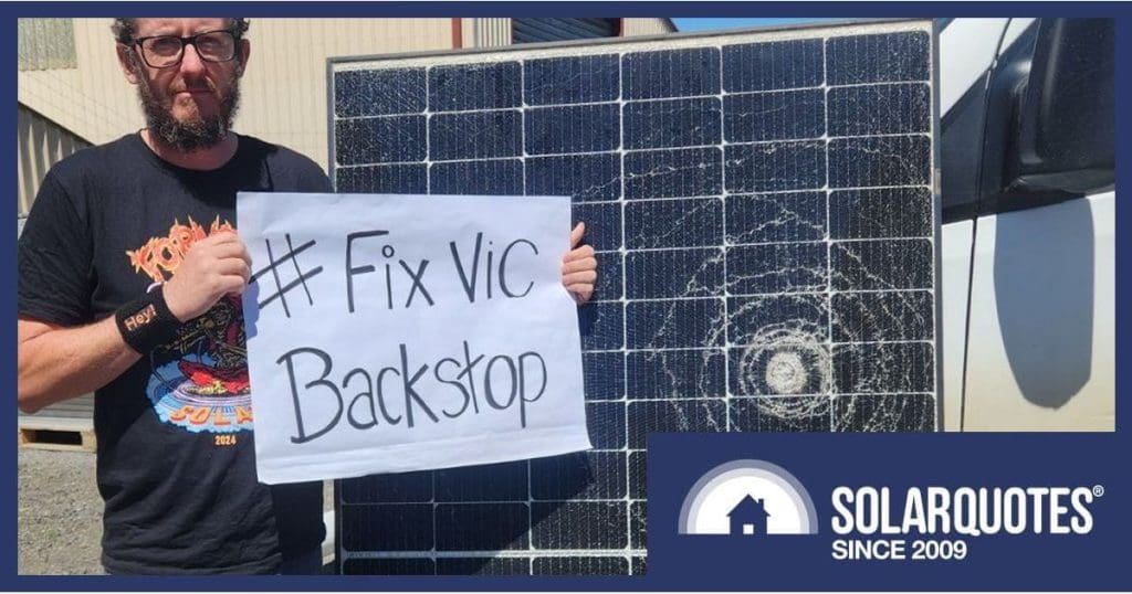 Victorian Emergency Backstop: Solar Installer Backlash