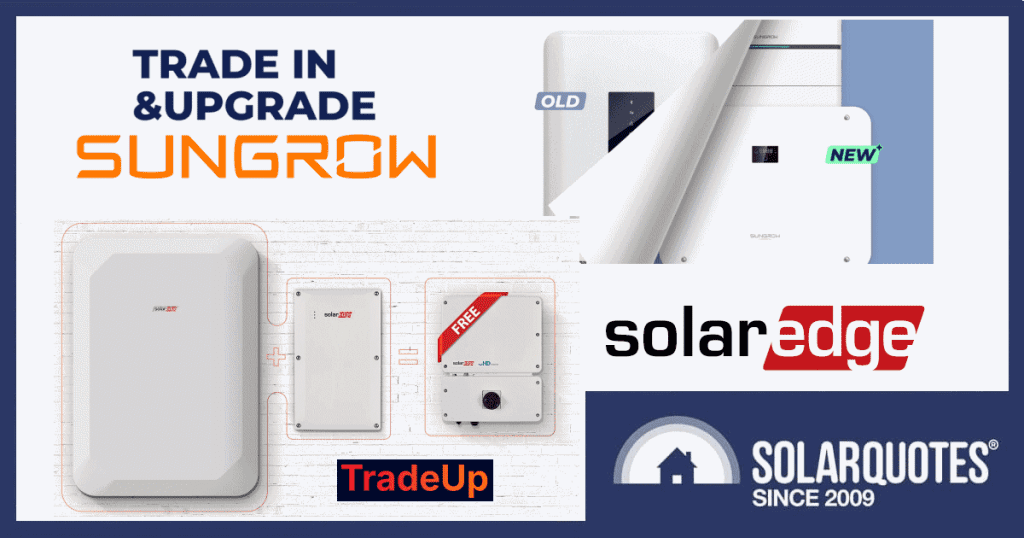 Sungrow & SolarEdge Spruik Solar Inverter Trade-In/Ups