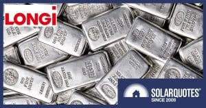 Longi Shunning Silver For Solar Panels