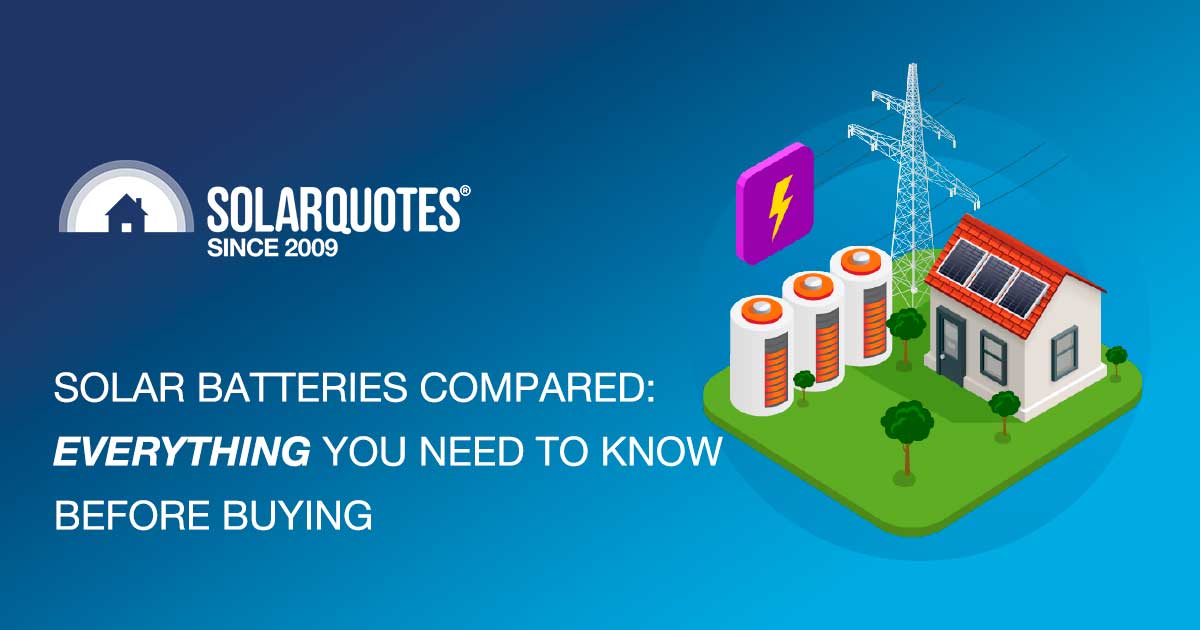 Solar Batteries: Everything You Need To Compare (Cost & Brands)